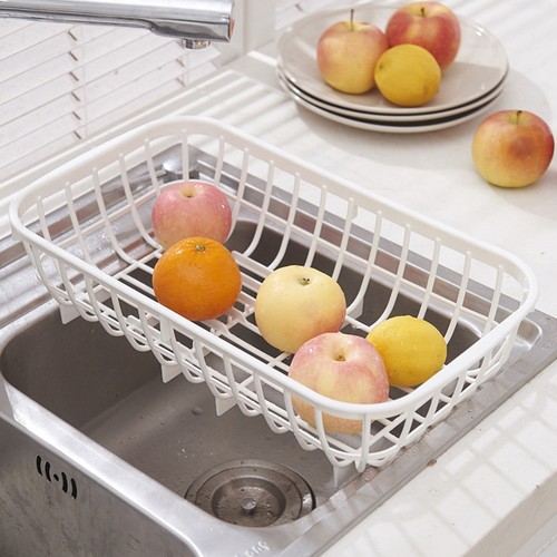 Multi-functional Drain Basket Tray Kitchen Tableware Holder Rack | eBay ...