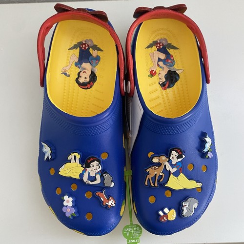 Crocs Disney Snow White Classic Clogs Sunshine Women’s 12 Men’s 10 NEW ...