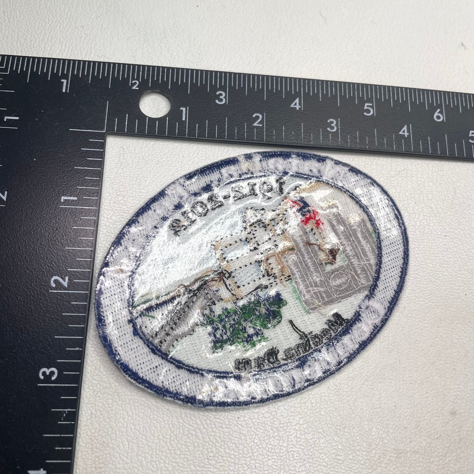 1912-2012 MEDINA DAM NATALIA TEXAS CENTENNIAL Patch (Hydraulic Engineering) M009 | eBay