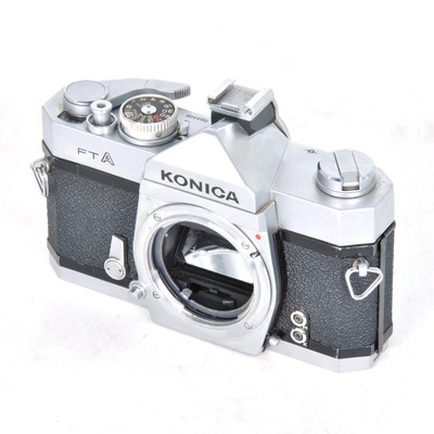 Konica FTA SLR Film Camera For Konica AR Mount! Good Condition! | eBay