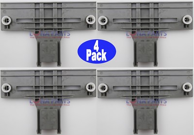 4X W10350376 Dishwasher Upper Rack Adjuster Kit For Kenmore Kitchenaid ...