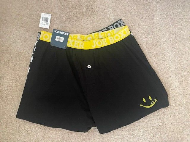Joe Boxer Mens 2 Pk. Knit Boxers. Small (28-30) Button Fly. NWT | eBay