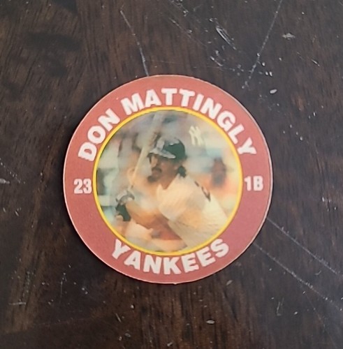 1992 Score Superstar Action Coin Don Mattingly #2 Yankees 7-11 Slurpee ...