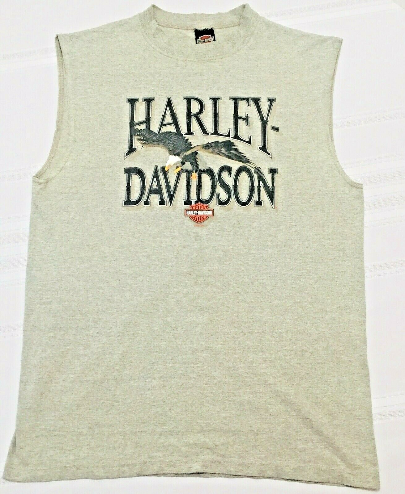Harley-Davidson Motorcycles Las Vegas 2000 Sleeveless… - Gem