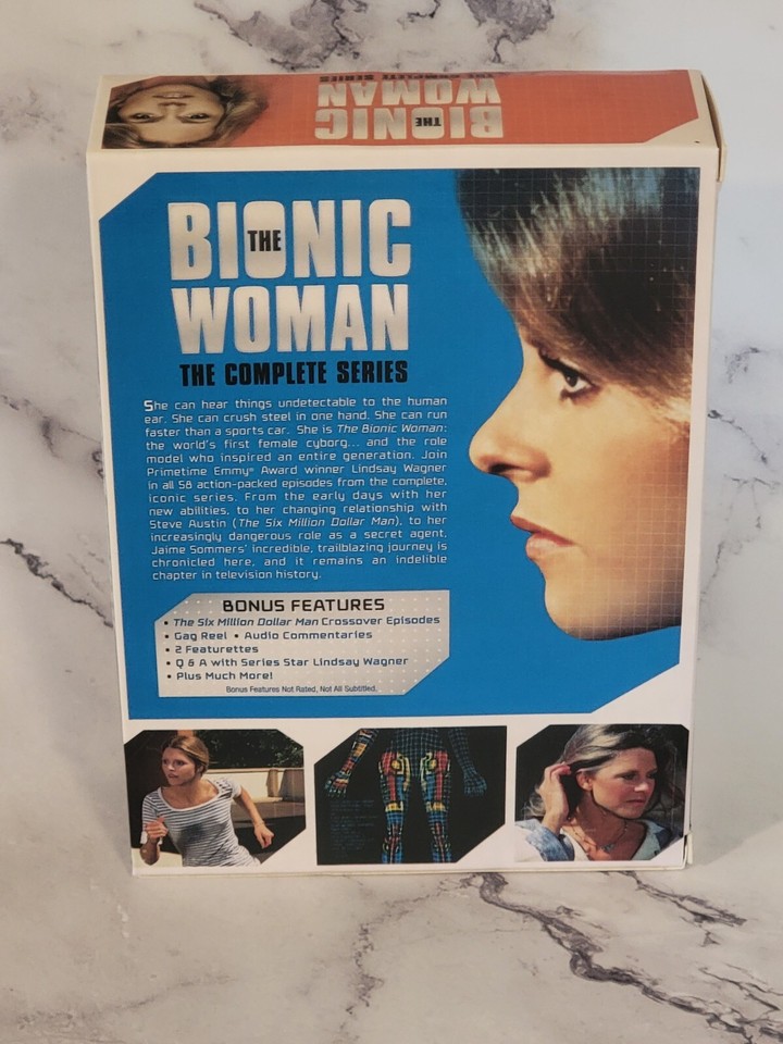 The Bionic Woman The Complete Series ( DVD 14-Disc Set Seasons 1-3) NEW ...