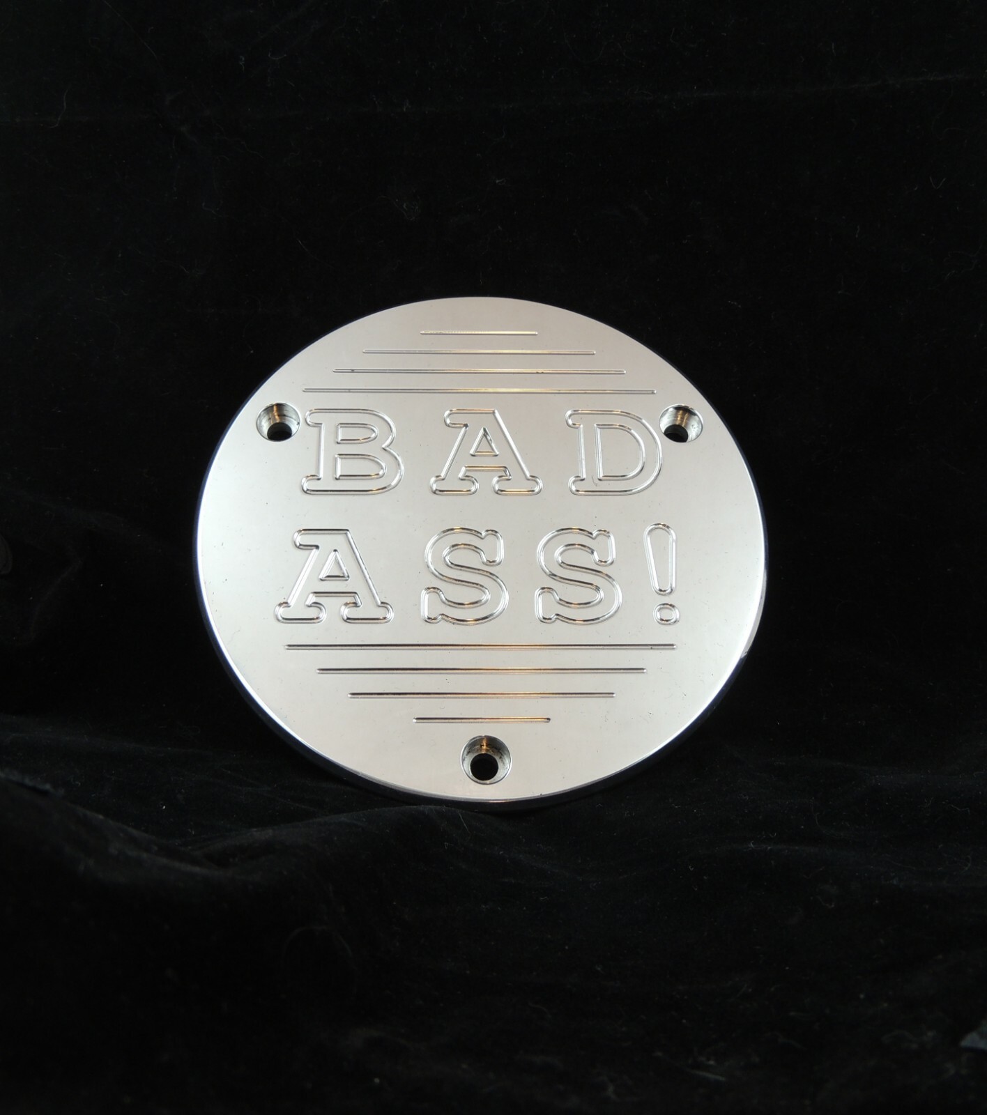 YAMAHA BANSHEE BILLET ALUMINUM BAD ASS POLISHED SIDE CASE INSERT COVER ...