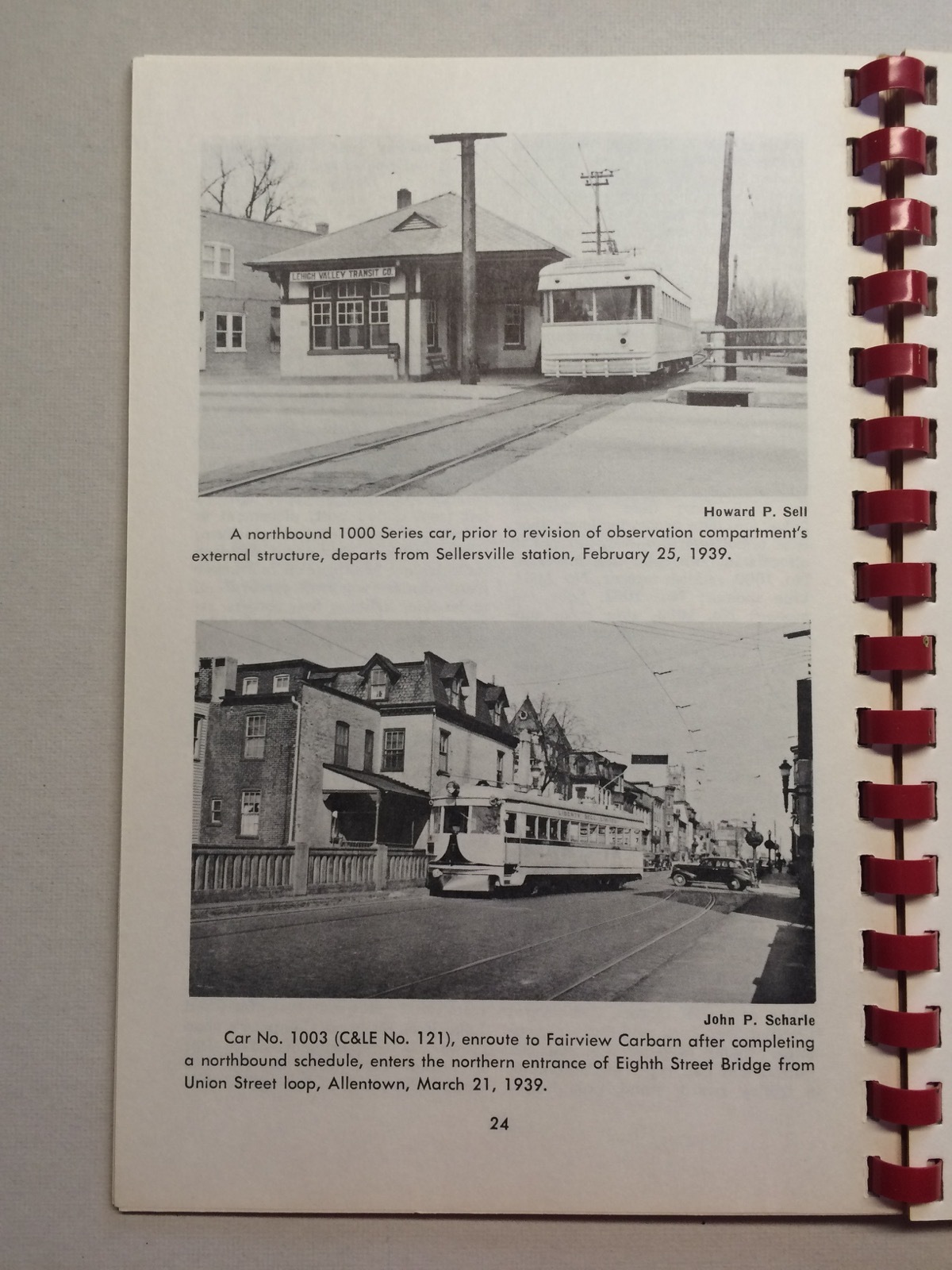 Liberty Bell Route 1000 Series Interurban History Booklet Lehigh Valley ...