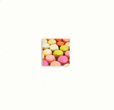 Cadre toile tableau cuisine Macaron - 28 x 28 cm | eBay