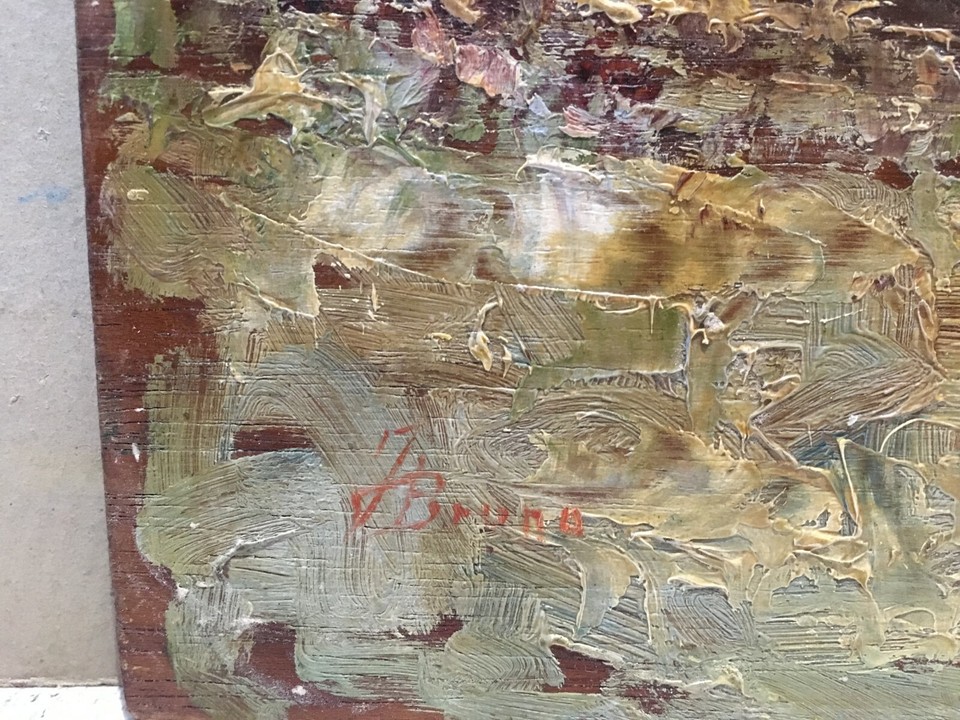 Jean Bruno (Xx) Landscape Under The Snow Eglise Lane Warm Paris ...