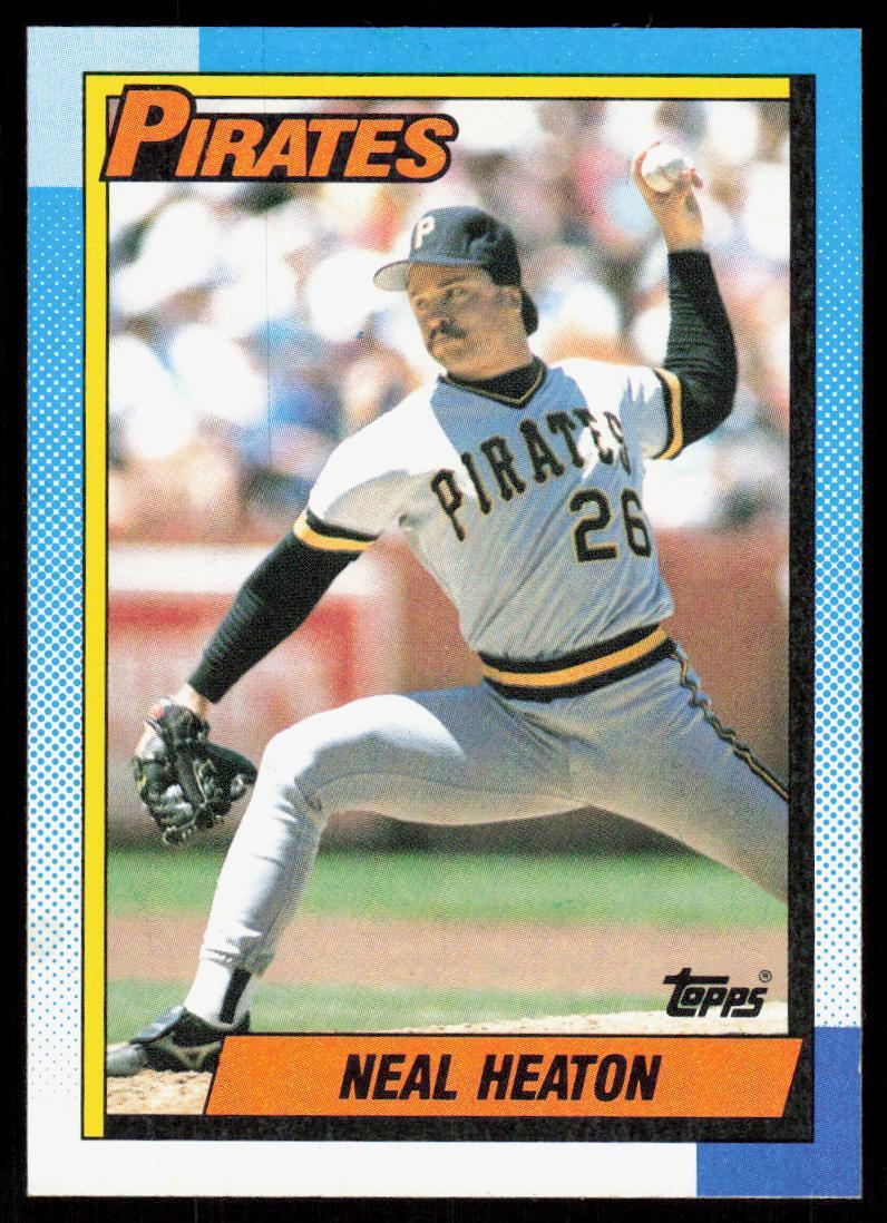 1990 Topps 539 Neal Heaton Pittsburgh Pirates | eBay