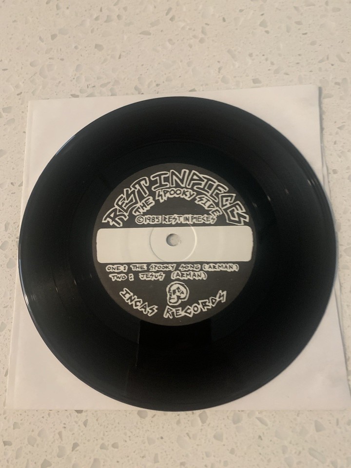 Rest In Pieces ep GISM Septic Death Minor Threat NECROS MIsfits FEEDERZ ...