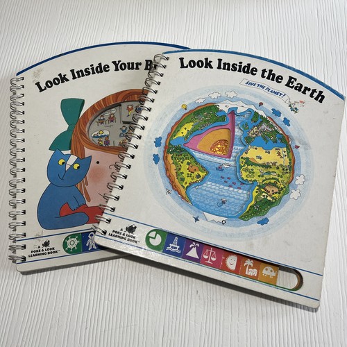 Poke & Look Learning︱ Board book ︱Large︱Look Inside Earth︱Brain︱Set of ...