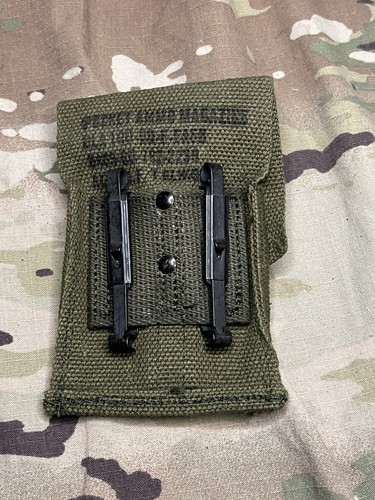 Original US Military Issue Vietnam Era 1911 Canvas Magazine Pouch 45 ...