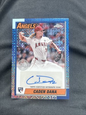 2025 TOPPS SERIES 2 CADEN DANA RC Rookie SILVER PACK 1990 CHROME MOJO ...