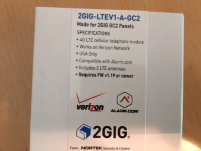 2GIG 2GIG-LTEV-A-GC2 Alarm.com 4G LTE CELL Includes 6 MONTHS ALARM ...