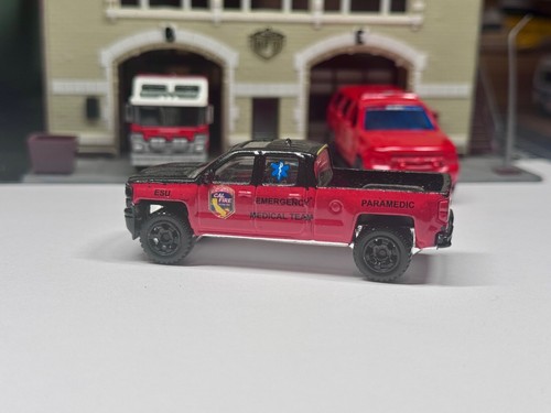 Custom Matchbox Cal-Fire Paramedic Chevy Silverado Truck | eBay