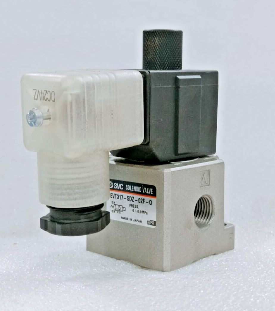 SMC Pneumatic Control Valve ,EVT317-5DZ-02F-Q, Spring/Solenoid | eBay