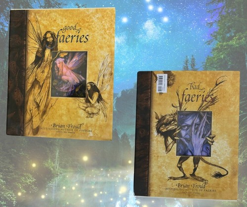 Bad faeries/Good faeries Hardcover Book - Flip it! Nicely illustrated ...