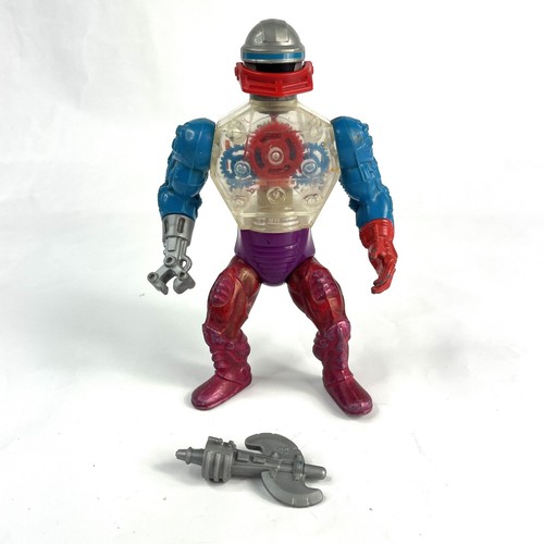 Vintage 1984 MOTU He-Man Roboto with Weapon Figure Mattel | eBay