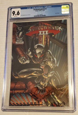 Shadow Hawk III #1 CGC Graded 9.6 Image Nov 93 Red Foil Logo FRESH SLAB ...