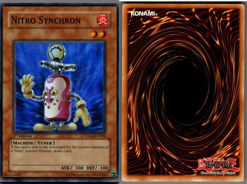 TDGS-EN002 Yugioh, Nitro Synchron, Holo Super Rare | eBay
