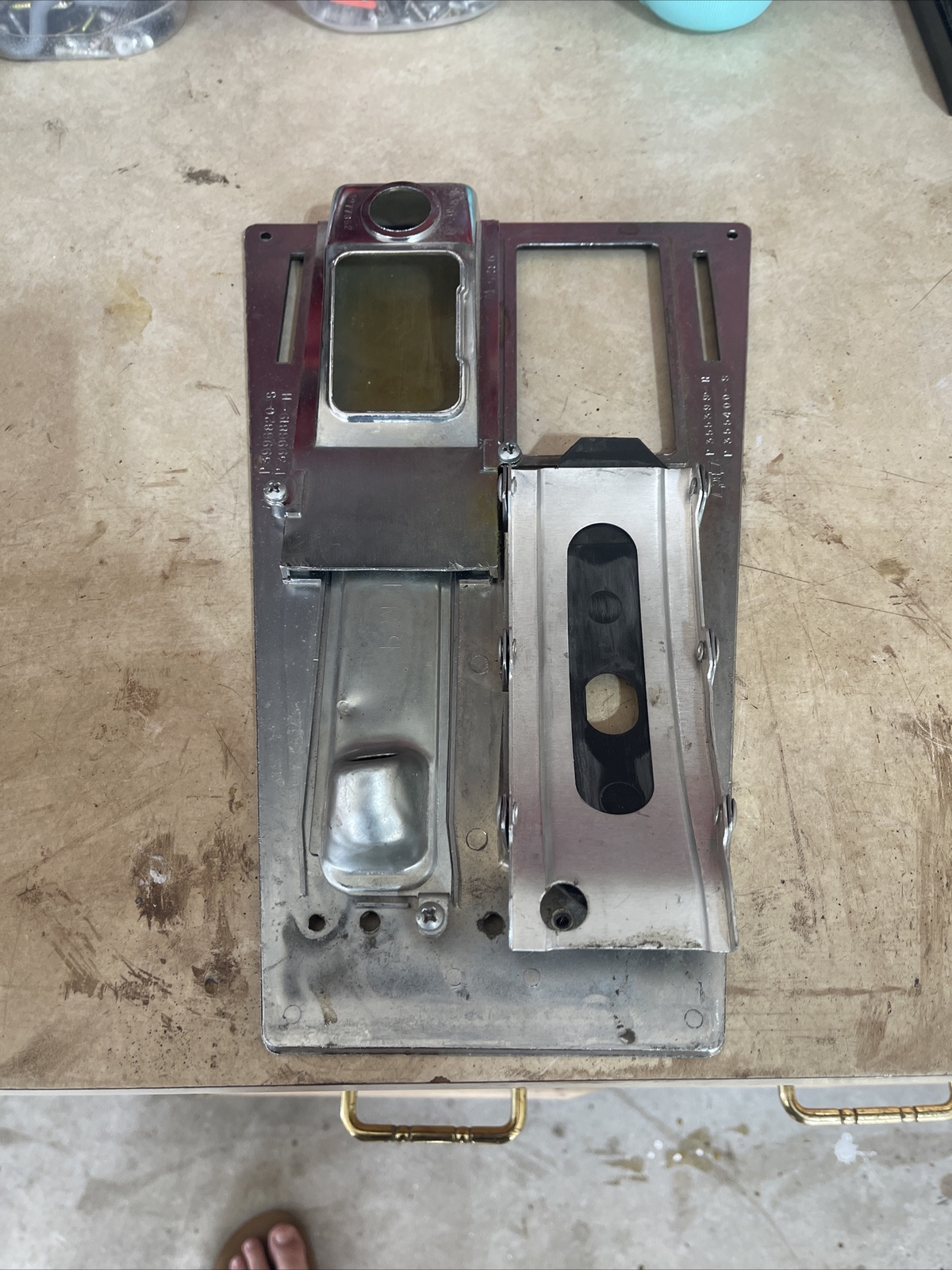 C3 CORVETTE AUTOMATIC SHIFTER CONSOLE PLATE GM | eBay