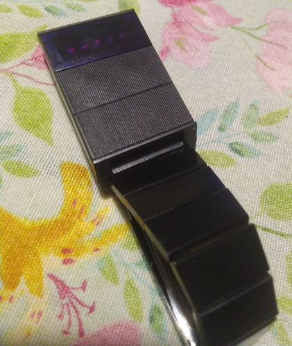 Vintage LED Watch Sinclair Black Watch Mk1 (SASM) | 1975 - RUNS, NEEDS ...