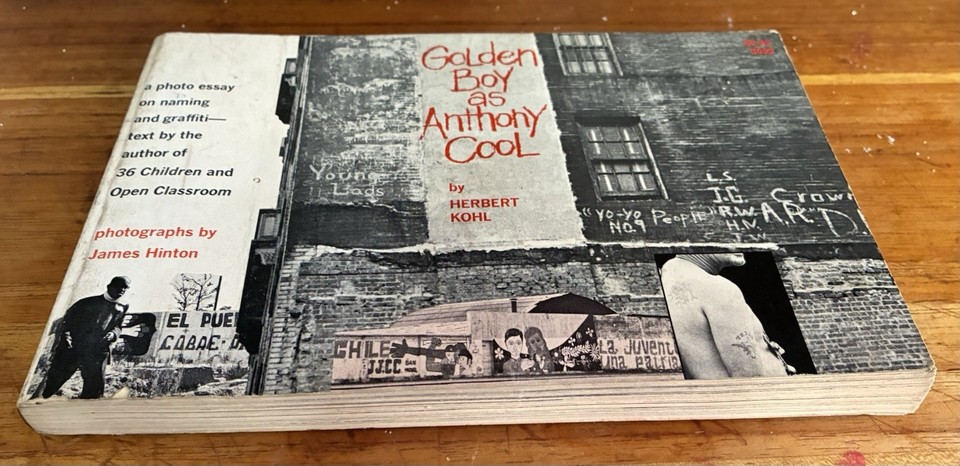 First Print 1972 GOLDEN BOY AS ANTHONY COOL Herbert Kohl James Hinton ...