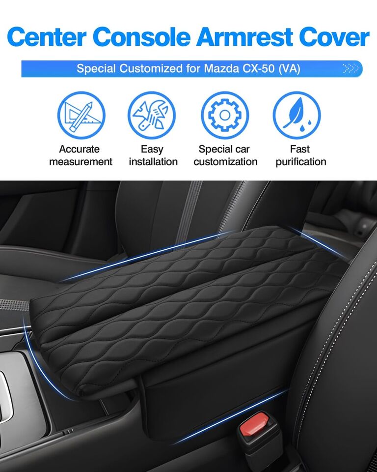 Autorder Center Console Cover for 2023 2024 2025 Mazda CX-50 CX50 ...