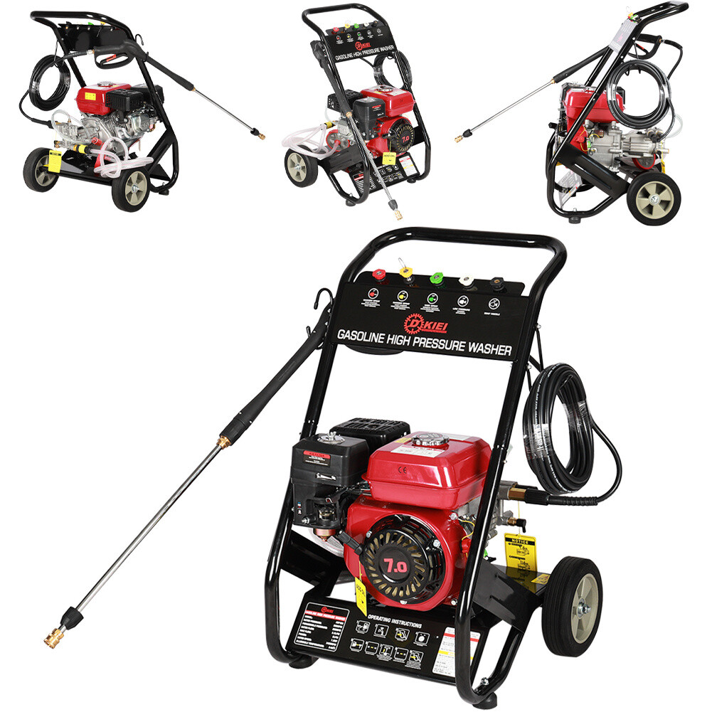 Pressure Washer Jet Wash Petrol Engine Portable High Power Clean ...