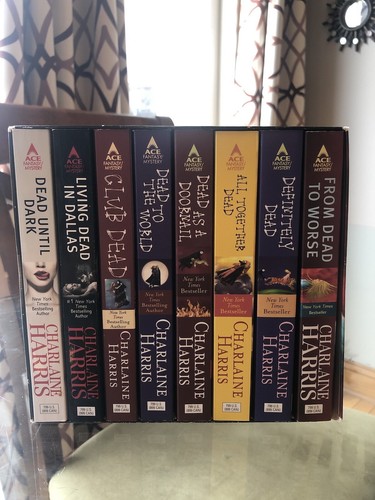 The Sookie Stackhouse Novels Paperback Series Set of 8 Charmaine Harris ...