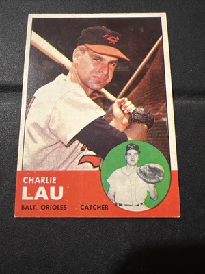 1963 Topps Baseball Card #41 - Charlie Lau!! | eBay