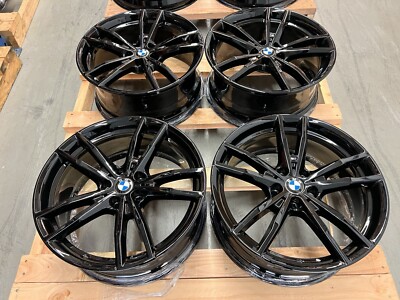 19" BMW G20 3 Series 340i 330i 335i 320i 791M Black Factory OEM Wheels ...