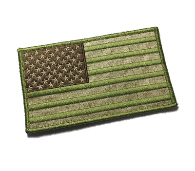 Large 5x3" Multicam OCP US Made Military Uniform Tactical USA Flag ...