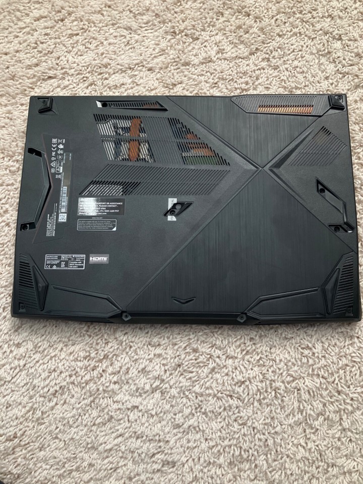 msi gf63 thin 10sc intel i7 144hz screen rtf 3050 | eBay