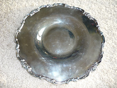 LUNT SILVERPLATE BON BON PLATE/ 'DELICACY' PATTERN | eBay