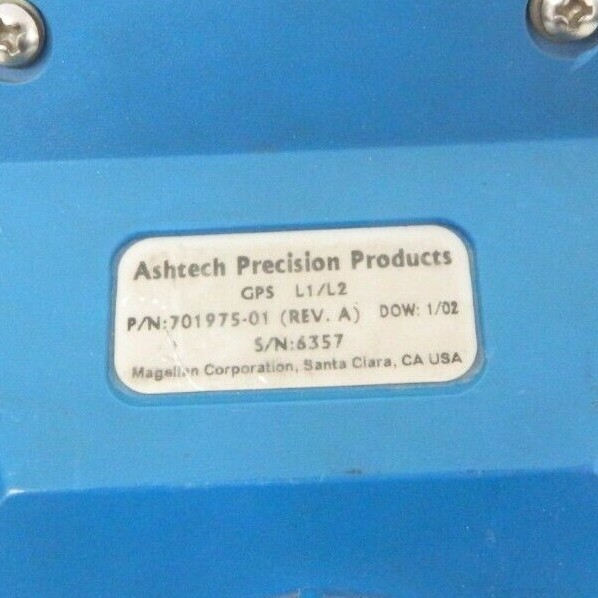 Ashtech ZXtreme 800889 GPS Receiver L1/L2 Surveying System w ...