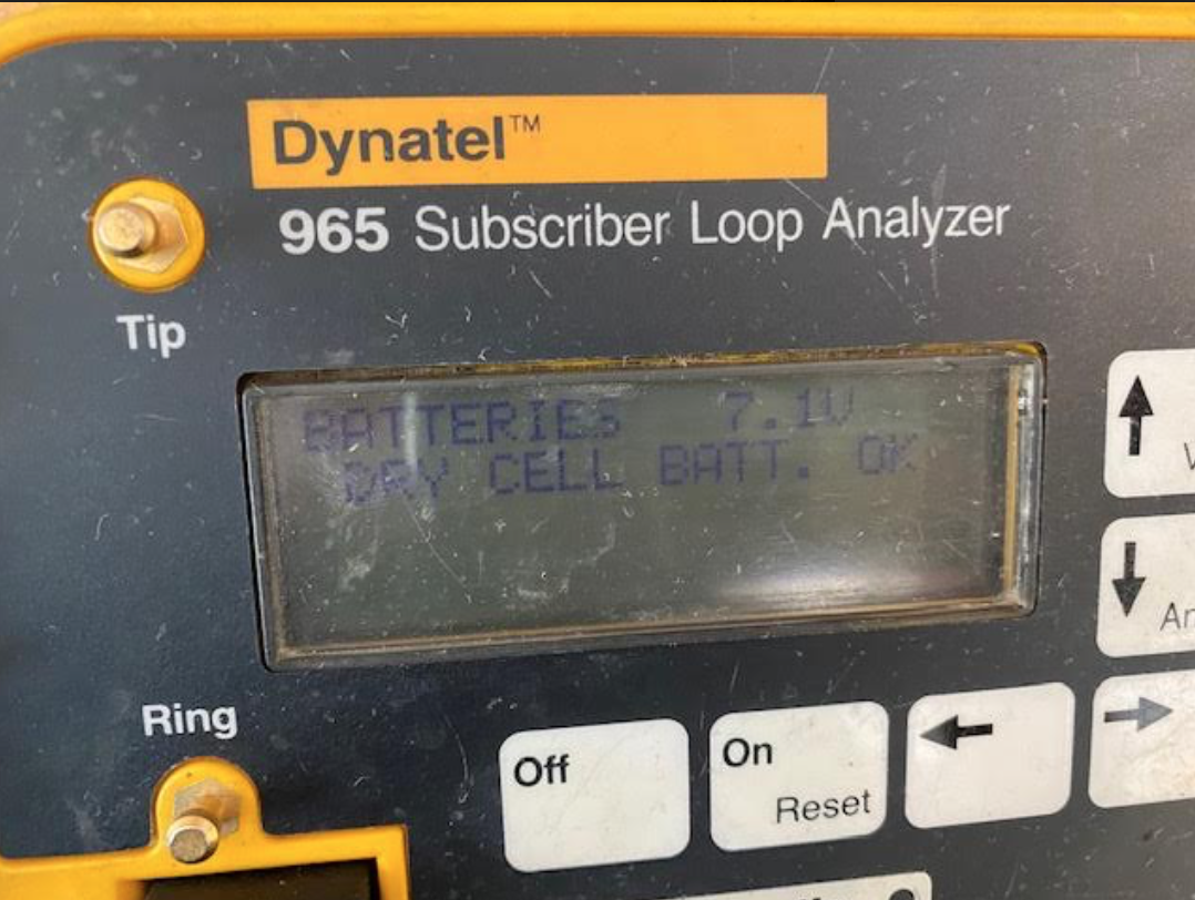 3M DYNATEL MODEL No. 965PR/I, TELECOM SUBSCRIBER LOOP ANALYZER | eBay