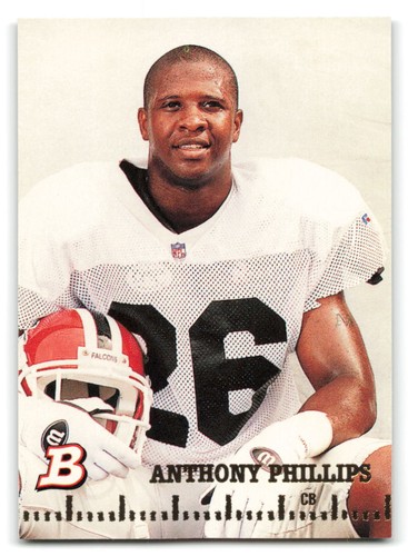 Anthony Phillips 1994 Bowman FOOTBALL #53 Atlanta Falcons | eBay