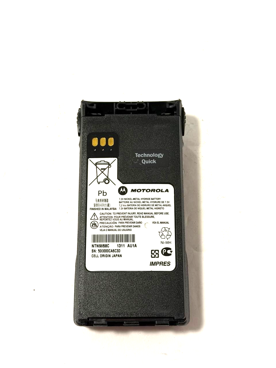 OEM MOTOROLA NTN9858C IMPRES NI-MH BATTERY, 2013 | eBay