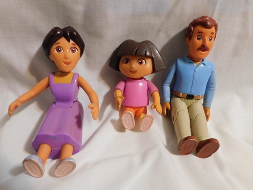 Dora the Explorer figures by Mattel set of 3 | eBay