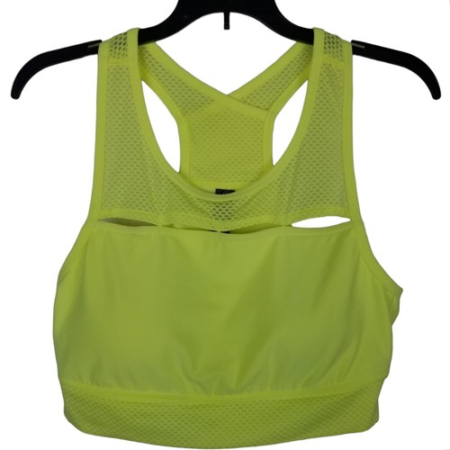 RBX Womens XL Bright Yellow Padded Sports Bra | eBay