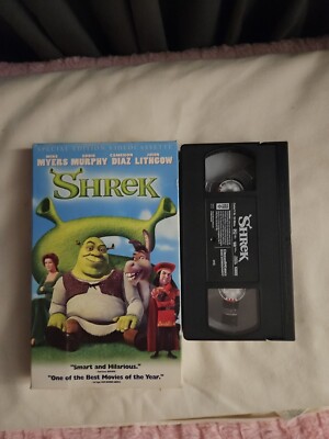 Shrek (VHS, 2001). "Number 3 MA Lord" 667068367034| eBay