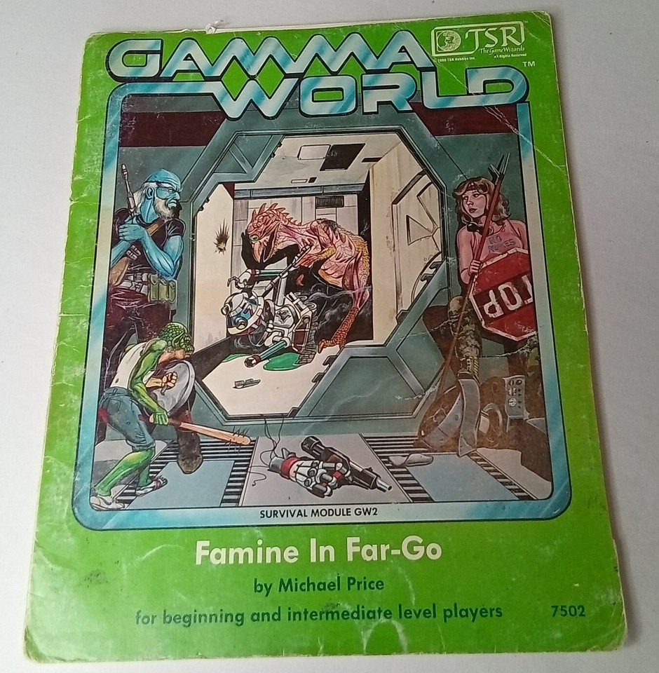 RARE Dungeons and Dragons D&D/Gamma World Books Lot | eBay