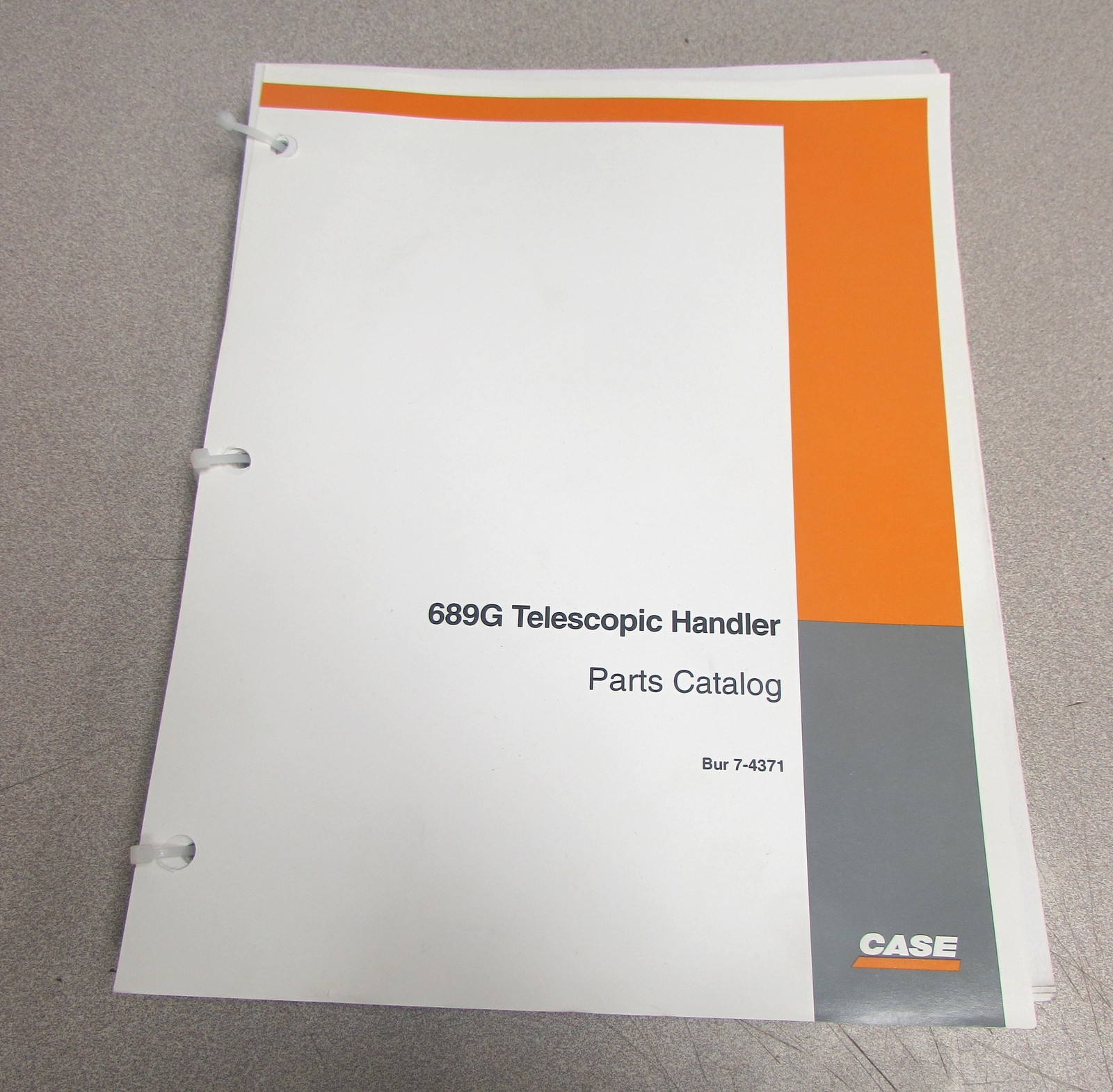 Case 689G Telescopic Handler Parts Catalog Manual 1999 7-4371 | eBay
