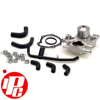 IPC WATER PUMP & CROSSOVER PIPE KIT FITS SUBARU IMPREZA FORESTER LEGACY ...