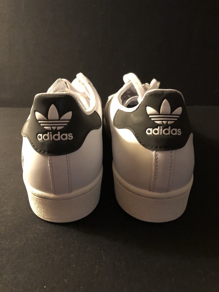 Adidas Shell Toe Men Superstar Foundation White Beige Shoe Size 10.5 ...