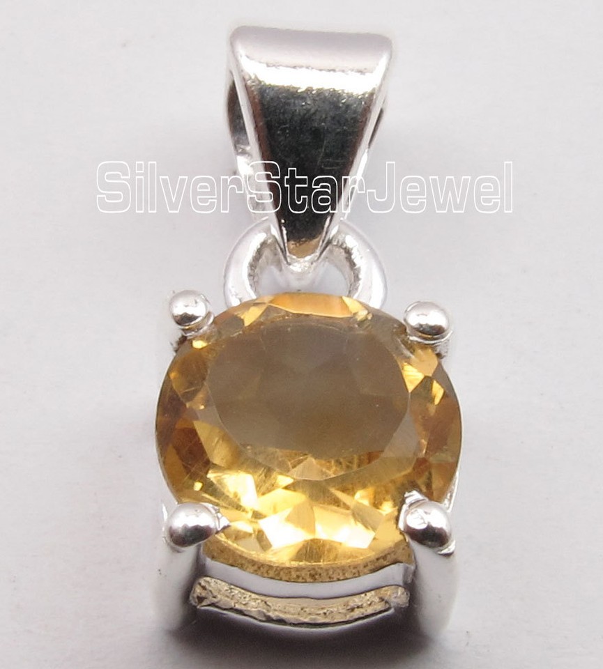 An Offer | 925 Sterling Silver 4-Prong Setting Pendant ! Wedding ...