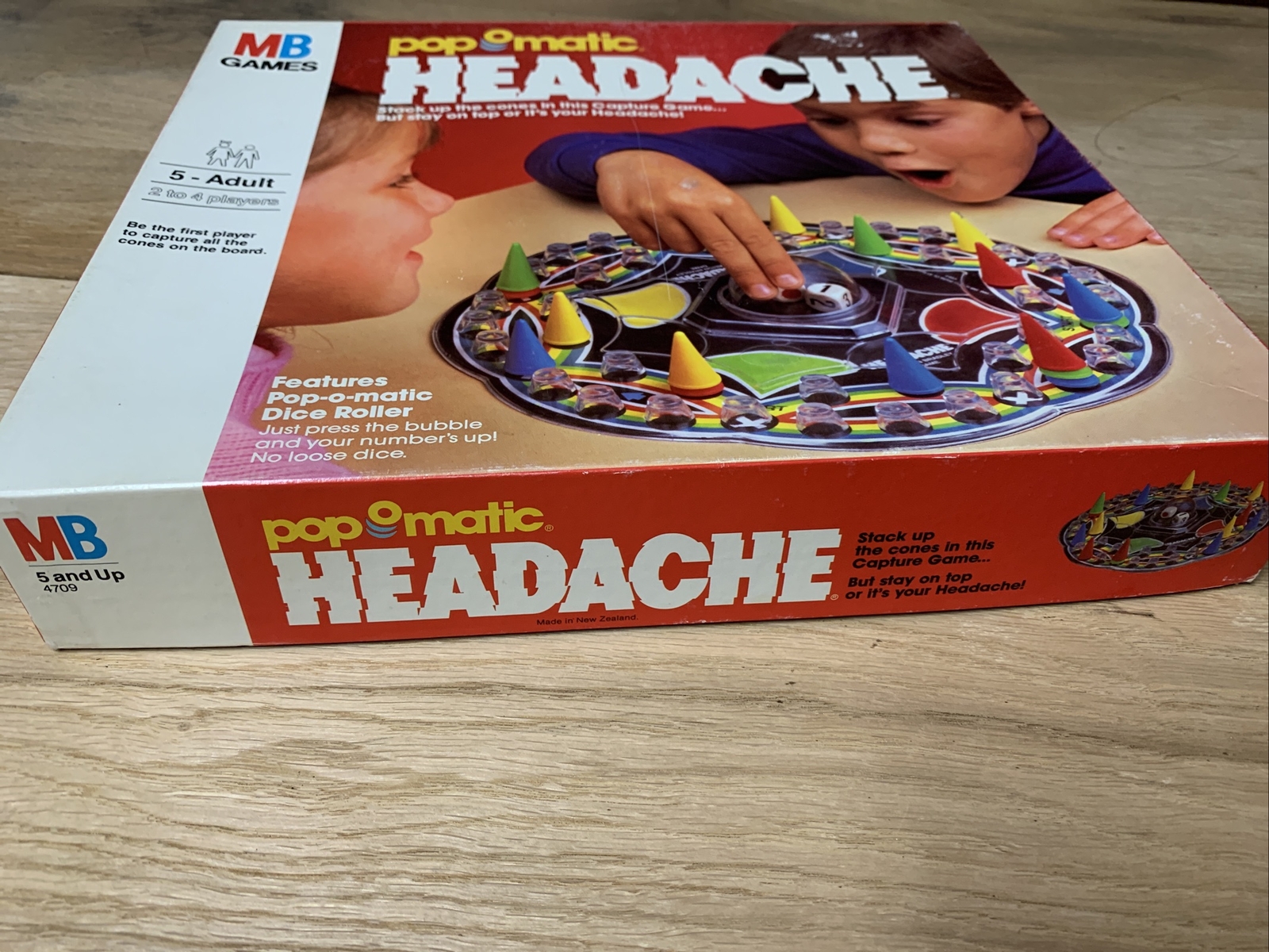 Pop O Matic Headache Game MB Milton Bradley 1986 | eBay