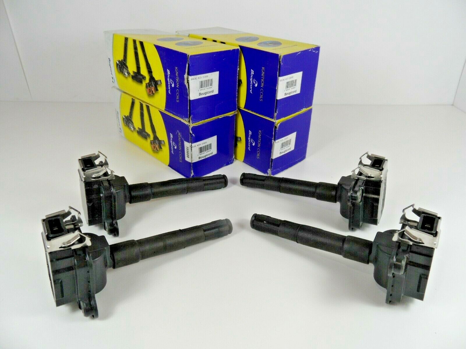 058905101 058905105 4x Ignition Coils VW AUDI 1.8 2.7 A4 A6 A8 SKODA ...